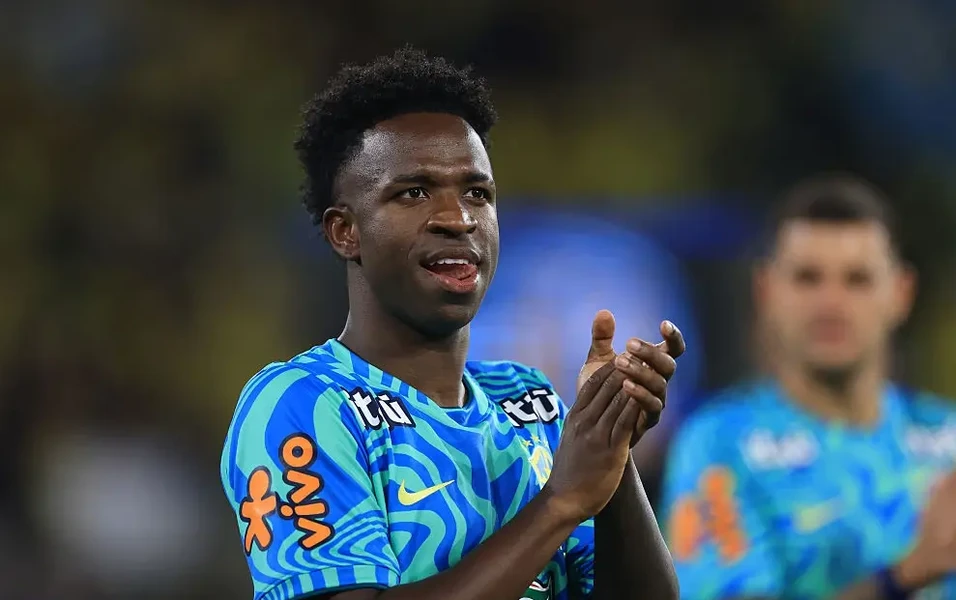 Vinicius inspires Brazil's 6-2 win over Panama in send-off