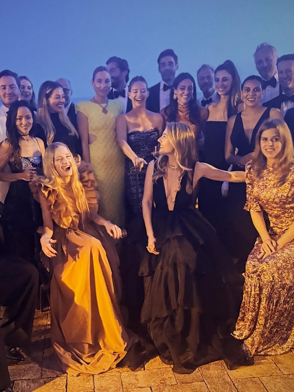 Edoardo reacts as Beatrice makes rare social appearance in Italy