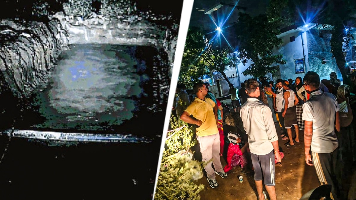No barricades or warning signs, biker dies after falling into pit in UP ...