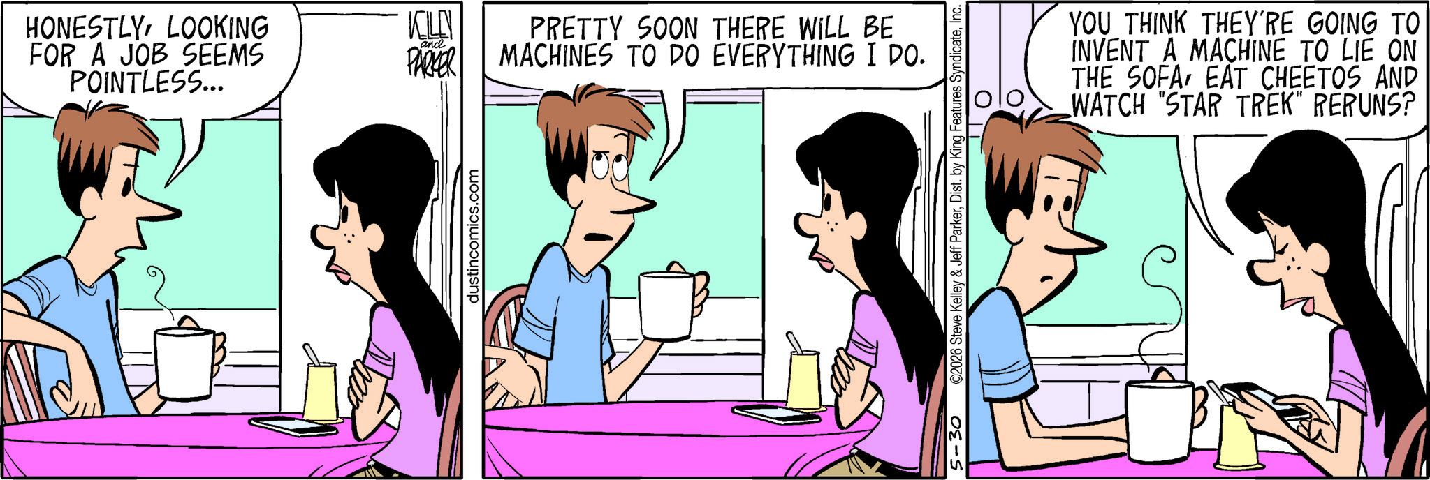 Dustin by Steve Kelley and Jeff Parker