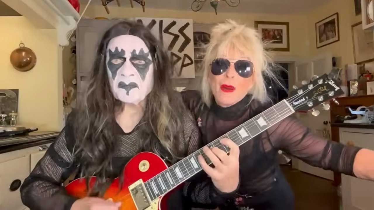 Corpse painted Robert Fripp sings in the latest edition of Robert and ...