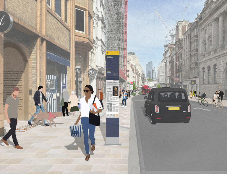 London's historic Fleet Street set for huge transformation