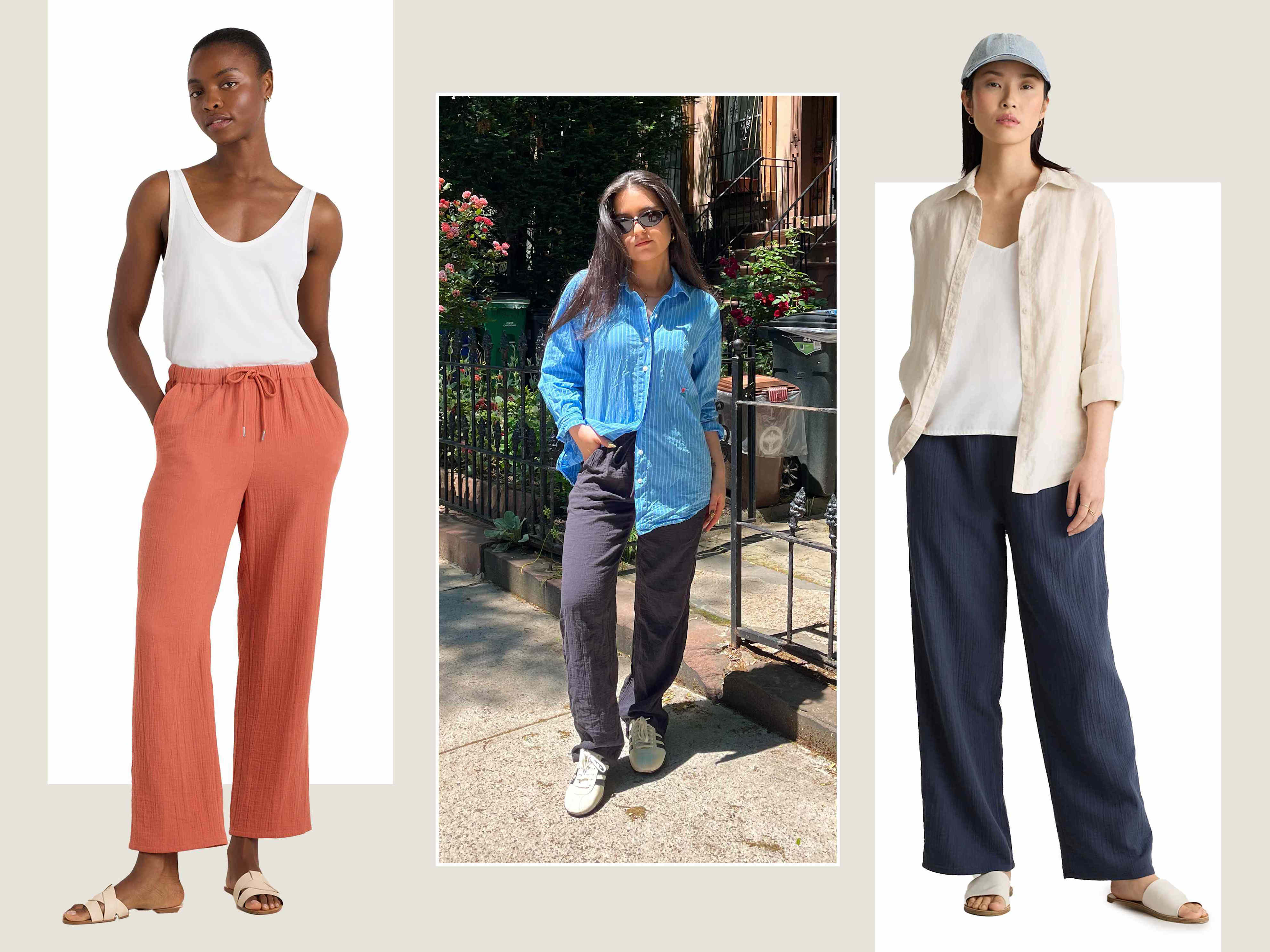 I'm ditching denim this summer—these breezy lounge pants are all I wear ...