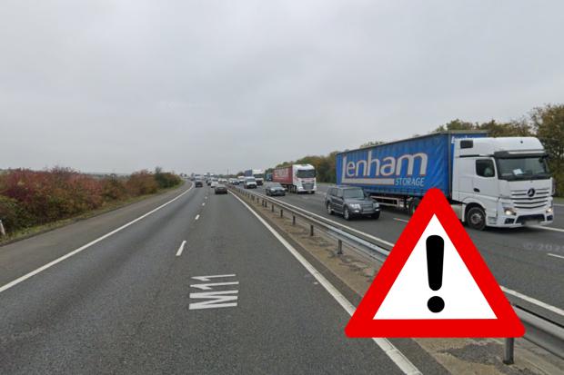 Major route closed after 'serious crash' between car and motorcycle