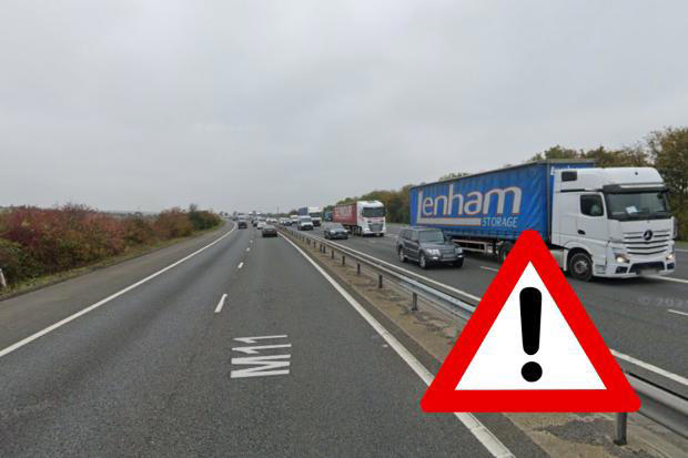Major route closed after 'serious crash' between car and motorcycle