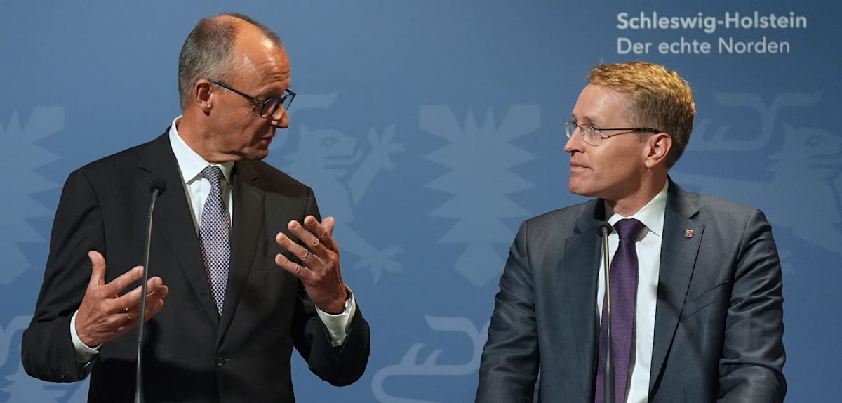 Daniel Günther nennt Reaktion des Merz-Umfelds „unklug“