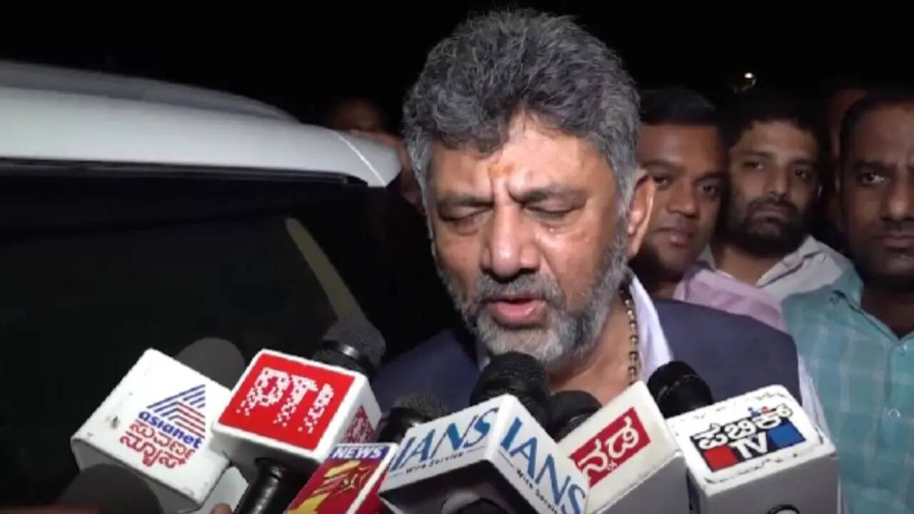 'RCB match should have been held in Bengaluru': DK Shivakumar questions ...
