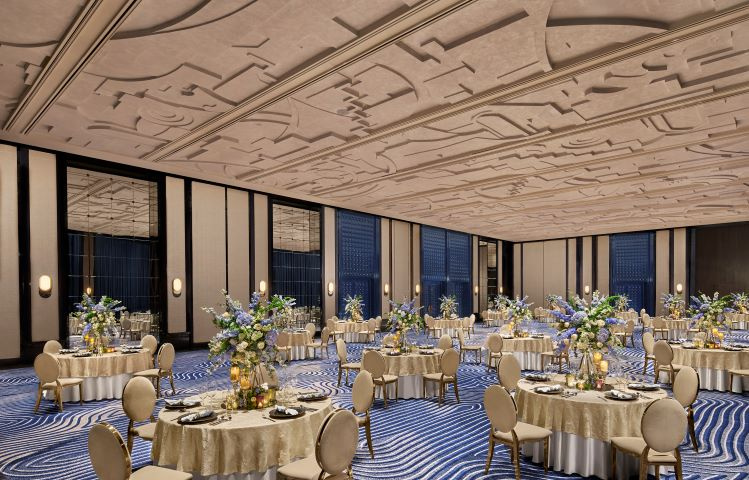 We saw the newest ballroom in Mumbai and it’s out of this world
