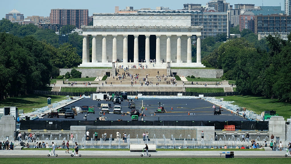 Trump's $13.1M reflecting pool makeover leaves pipe issues unresolved