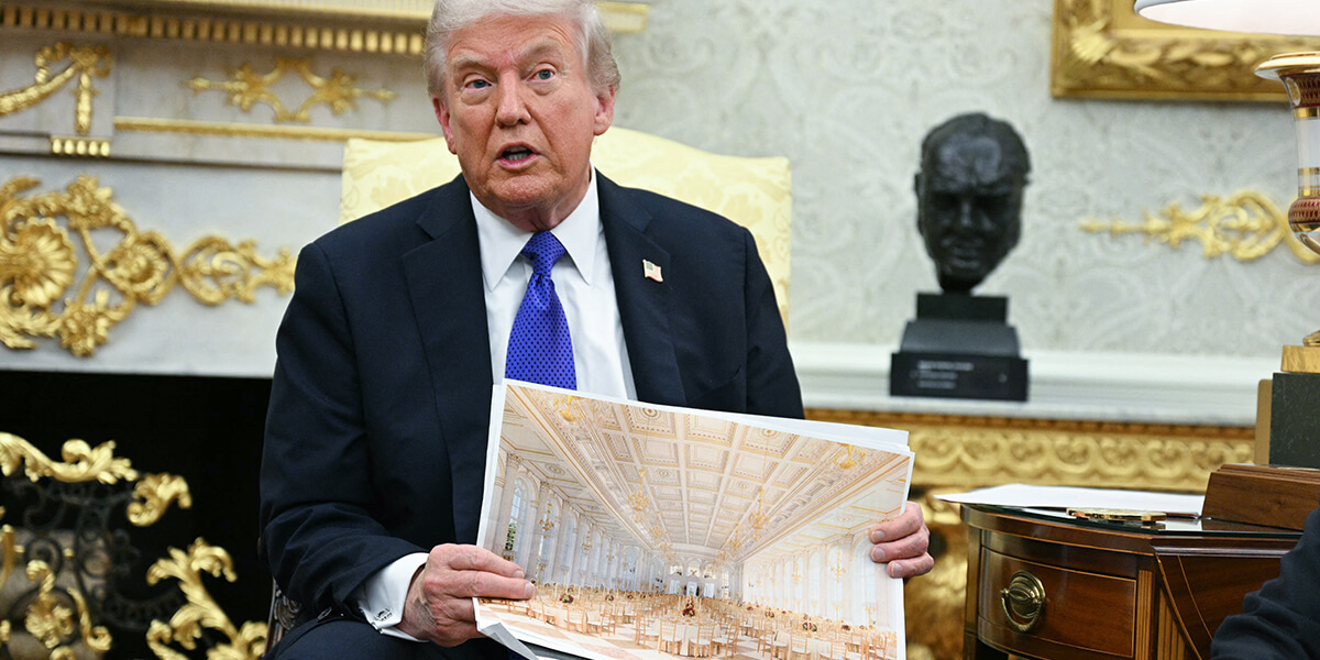 Bigly ornaments and sassy art take over DC