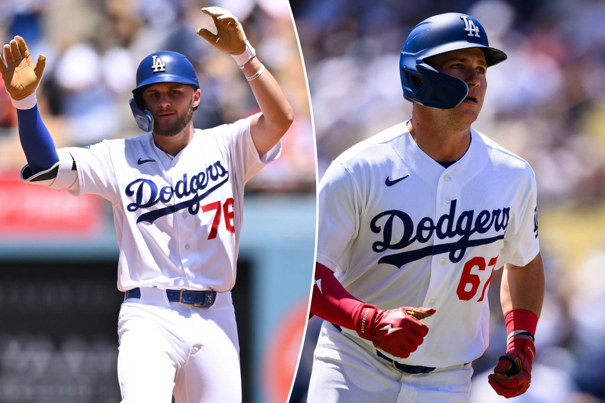 Dodgers’ Alex Freeland, Ryan Ward key rubber-match win over Phillies