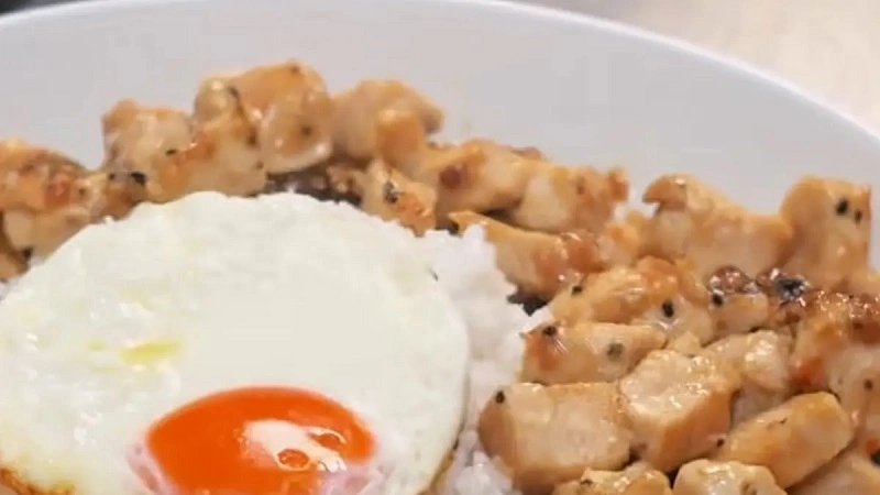 Salt pepper chicken simpel