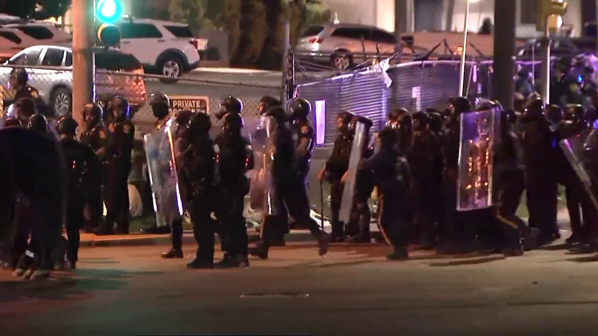 Protesters arrested outside New Jersey ICE facility as police disperse ...