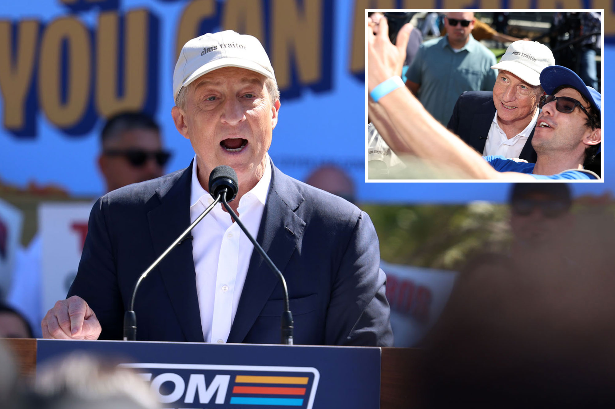Controversial California governor candidate Tom Steyer pulls ahead in ...