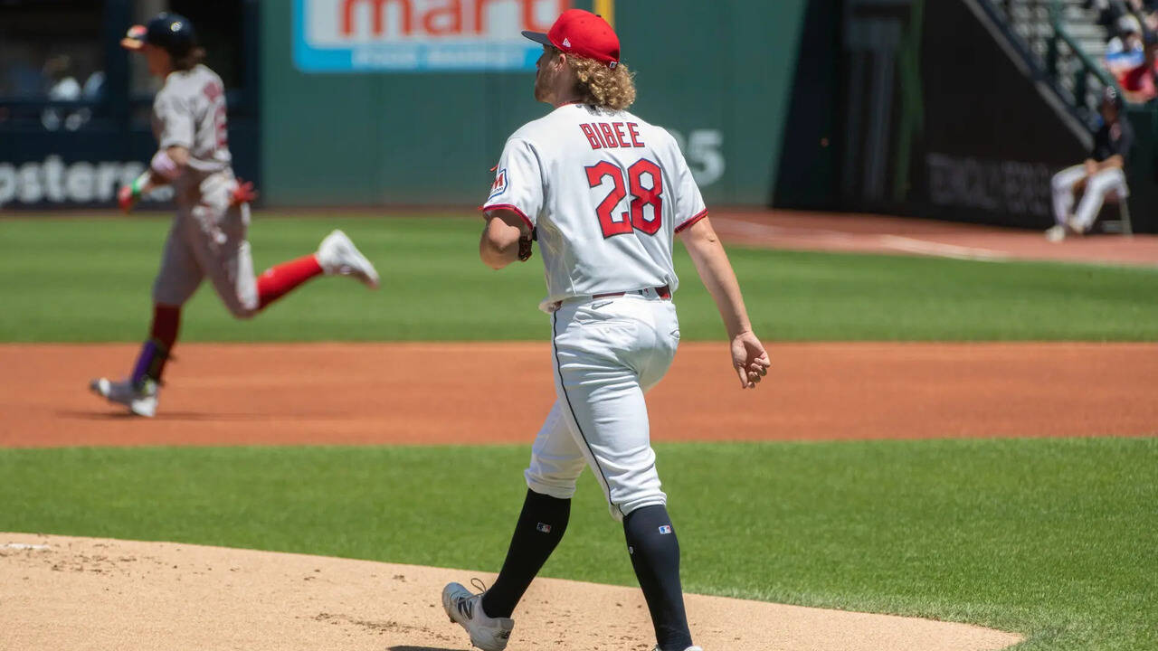 Tanner Bibee experiences record win drought for Cleveland Guardians