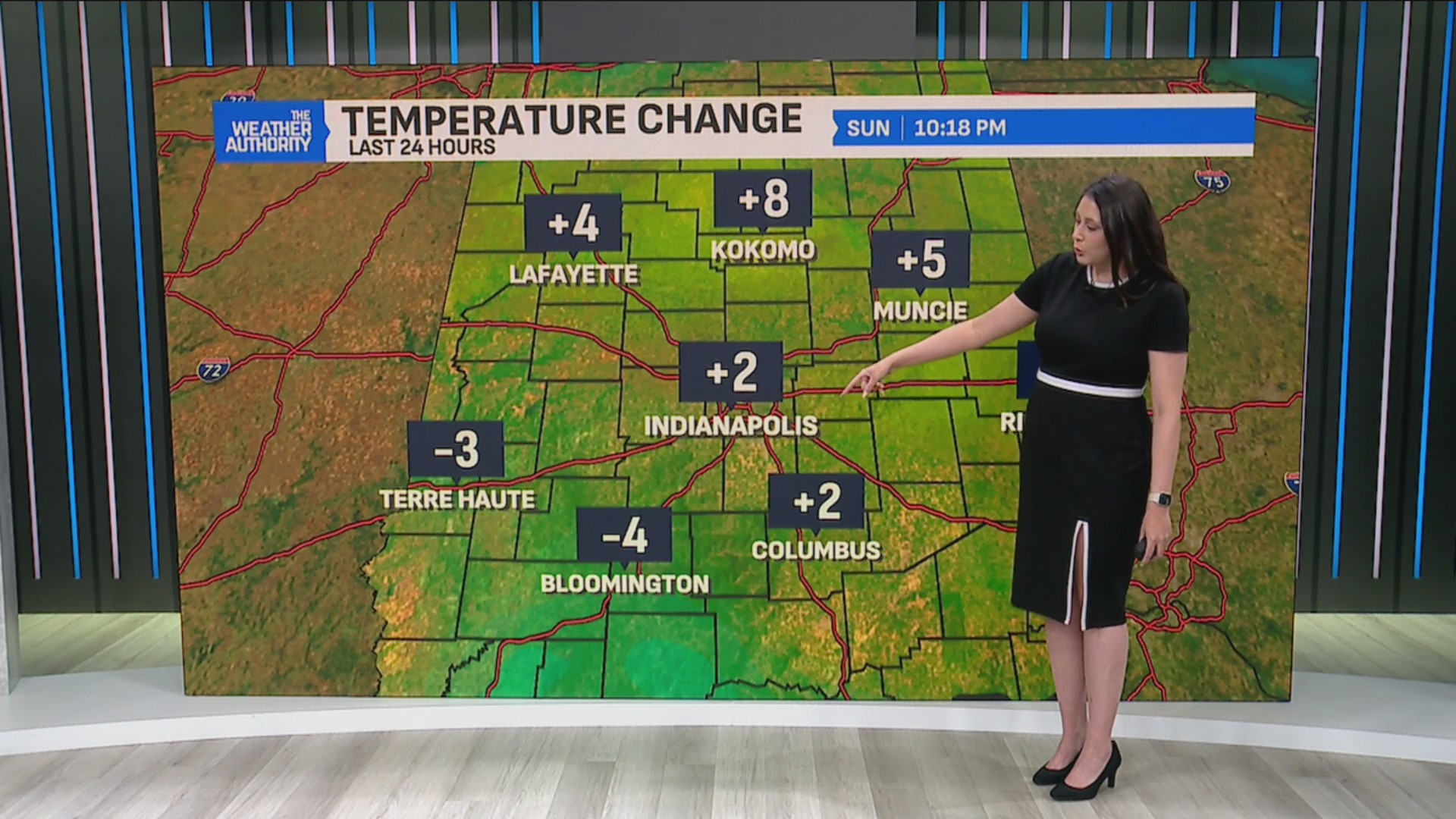 Small rain chance to precede dry stretch in central Indiana
