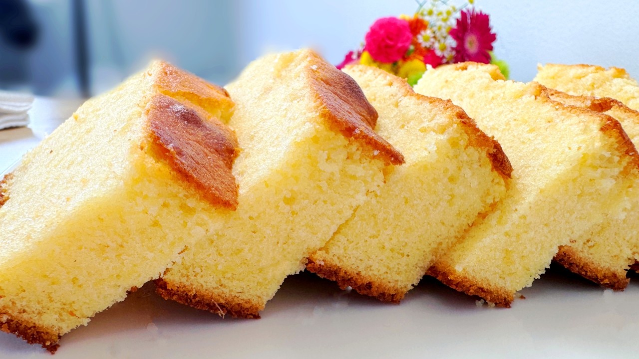 Homemade vanilla condensed milk cake made easy