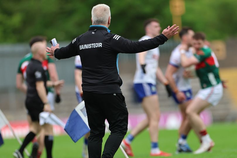 Monaghan manager has his say on shot waved wide v Mayo that looked to ...