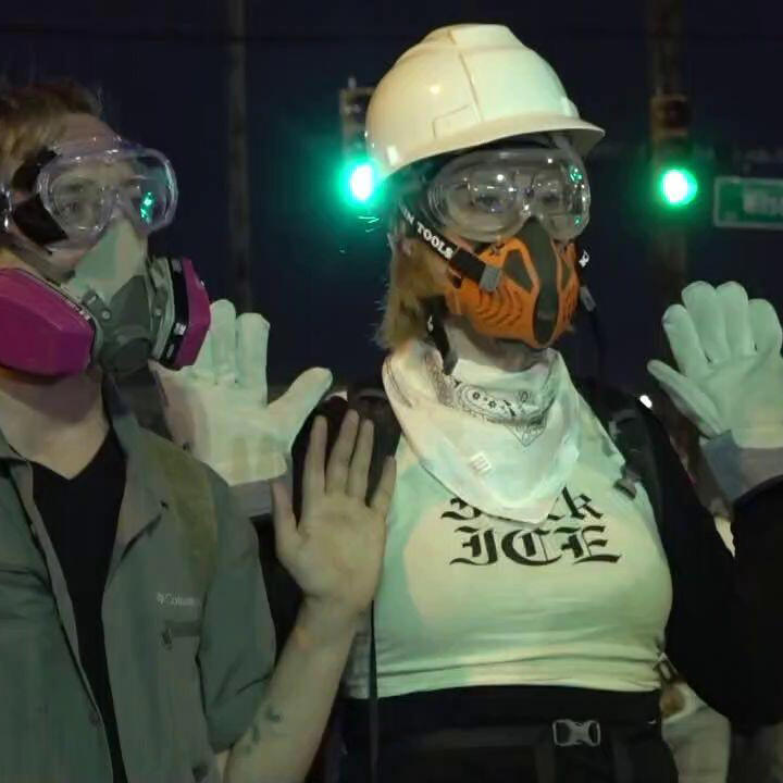 Protesters, NJ State Police clash near Delaney Hall, despite curfew