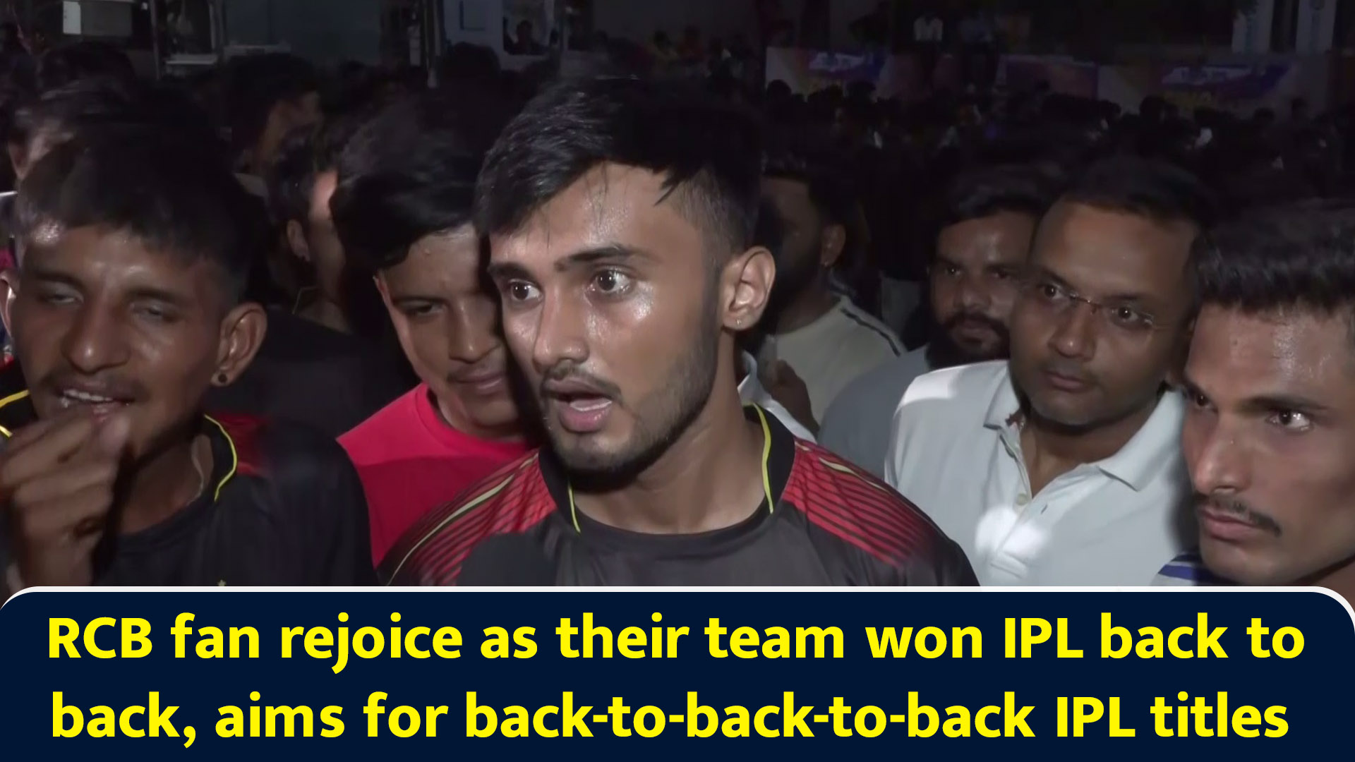 RCB fan rejoice as their team won IPL back to back, aims for back-to ...