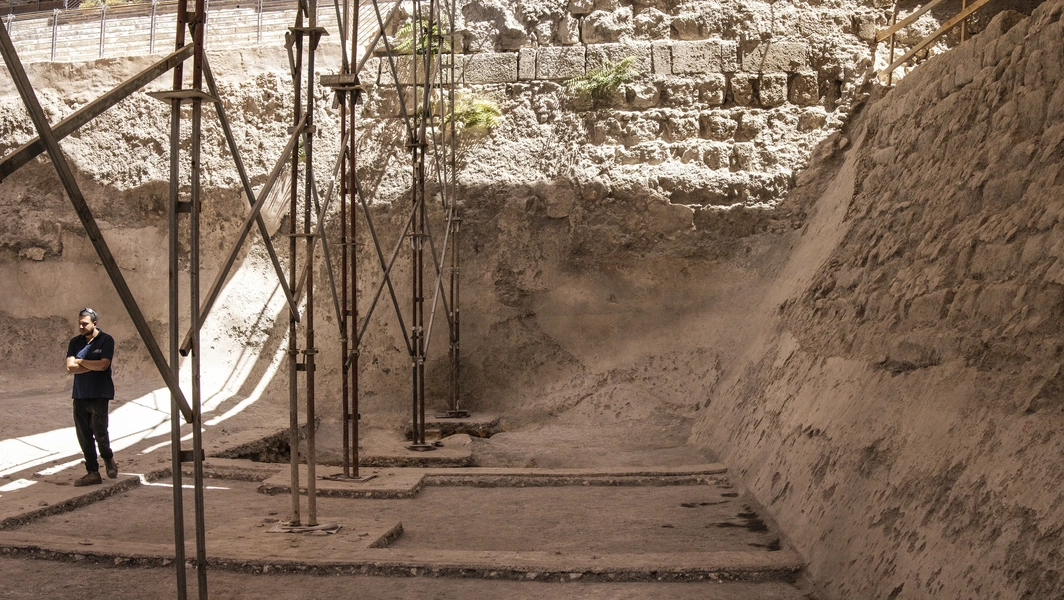 Ancient moat and biblical-era Jerusalem