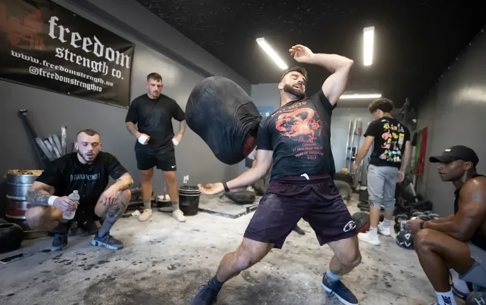 Loaded carries highlighted for strength and health benefits