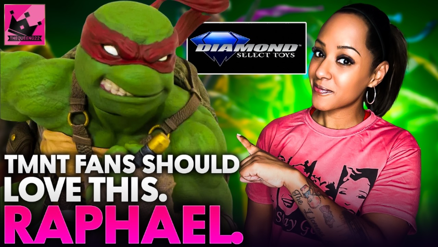 Unboxing a surprisingly well detailed Diamond Select TMNT Raphael statue