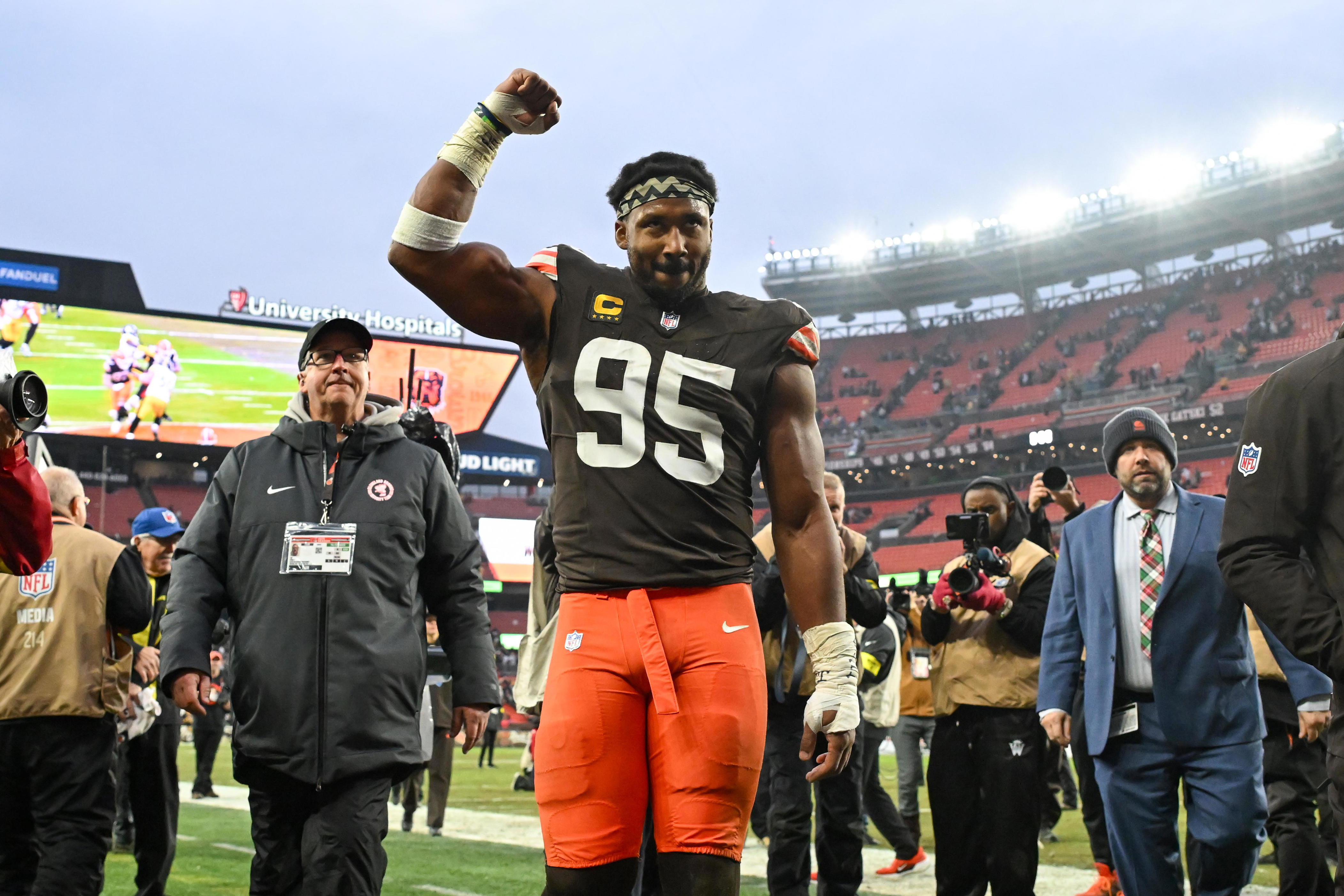 Rams rumored as suitor for Myles Garrett trade