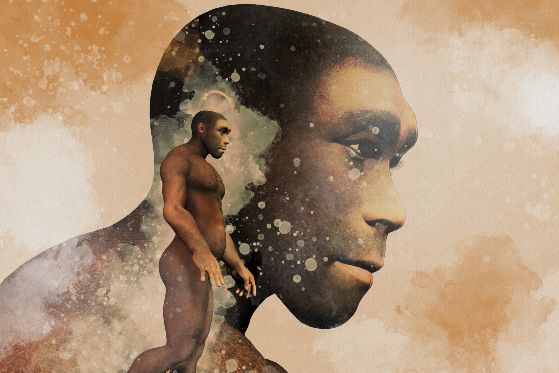To what extent are humans similar to monkeys?