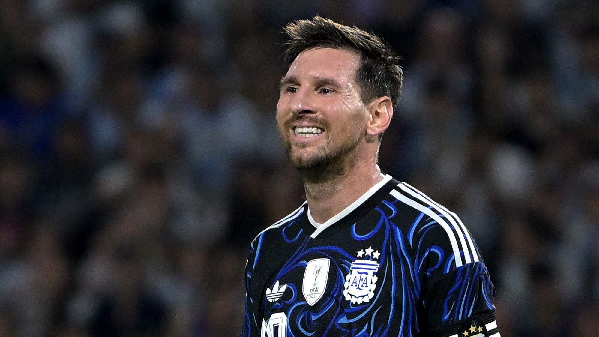 Farewell tour: Lionel Messi all smiles as he checks in to Argentina’s ...