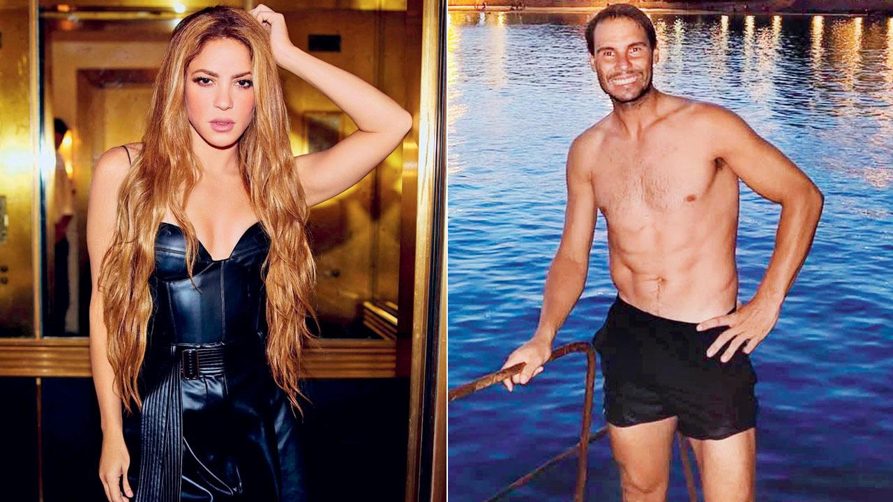 Rafael Nadal needed tequila shots to shoot with Shakira!