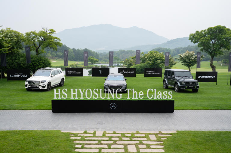 벤츠 고객 골프대회 열린다…HS효성더클래스, 22일 지역 예선