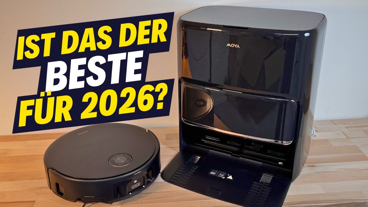 Der beste Saugroboter 2026 MOVA Z60 Ultra Roller im Test