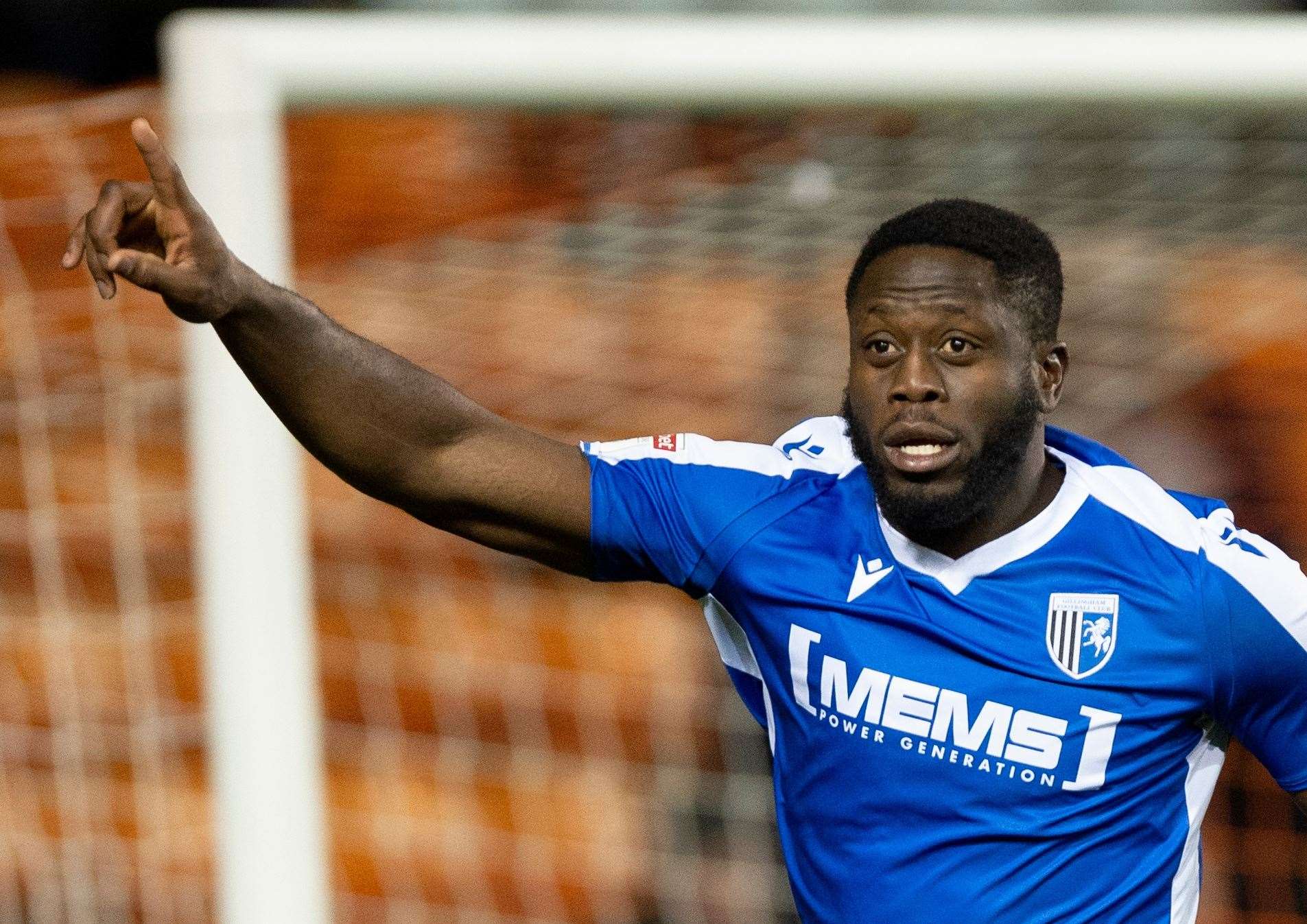 Former Gillingham striker and four-time promotion winner John Akinde ...