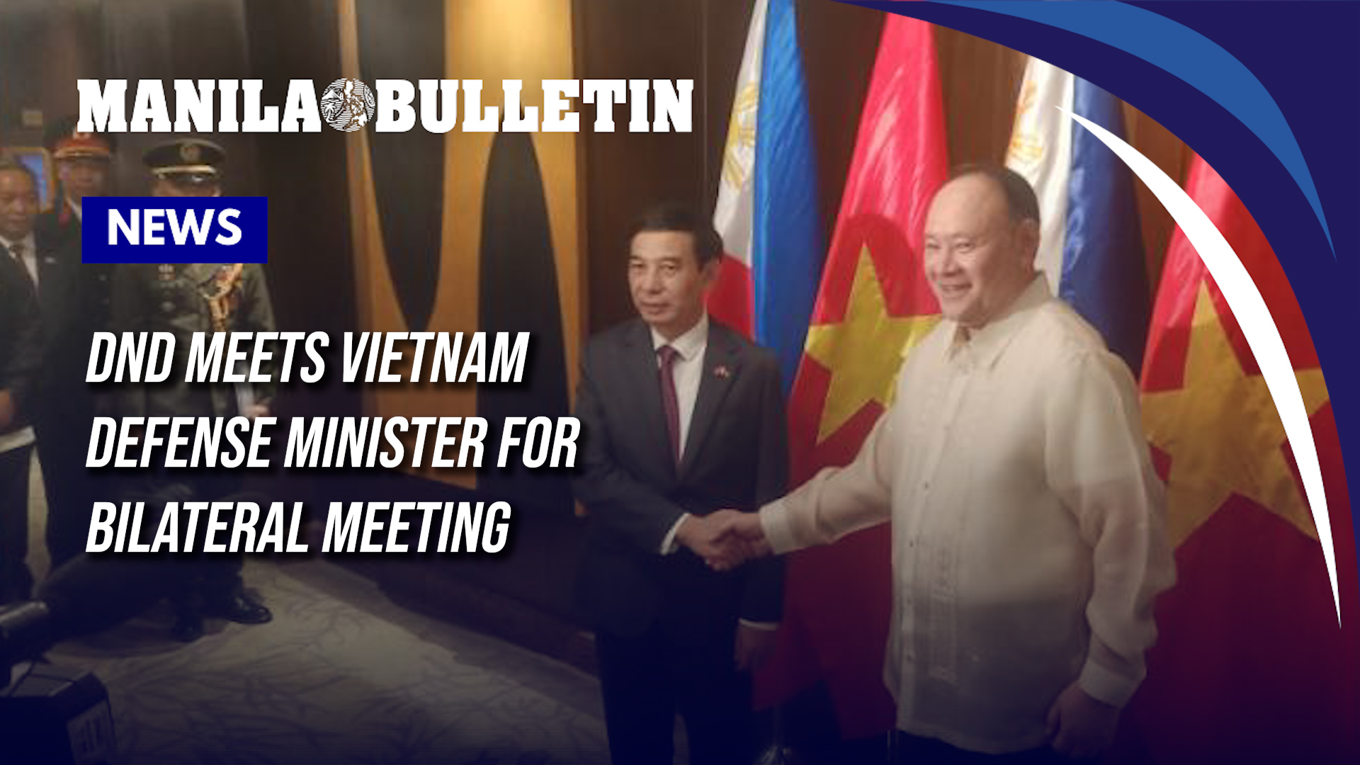 DND meets Vietnam defense minister for bilateral meeting