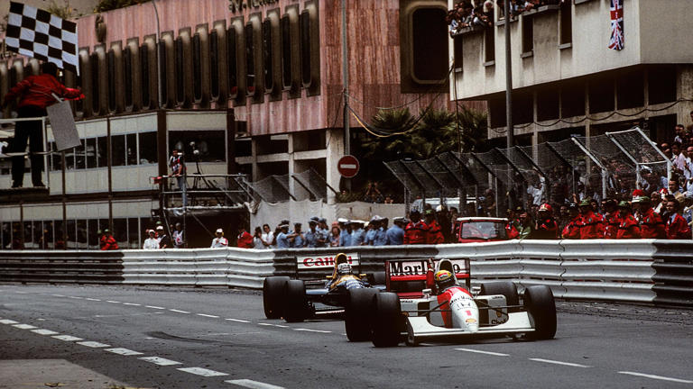 Classic Monaco Grand Prix images through the years