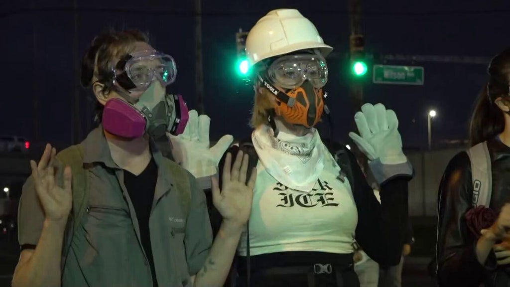 Protesters, New Jersey State Police clash near Delaney Hall, not long ...