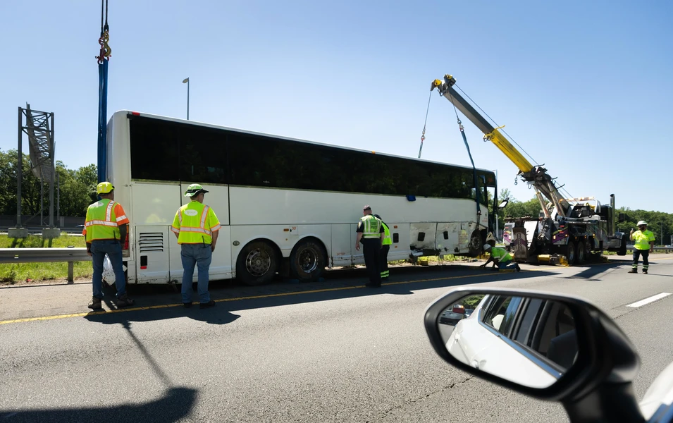 NTSB cites high speed in deadly Virginia bus crash probe