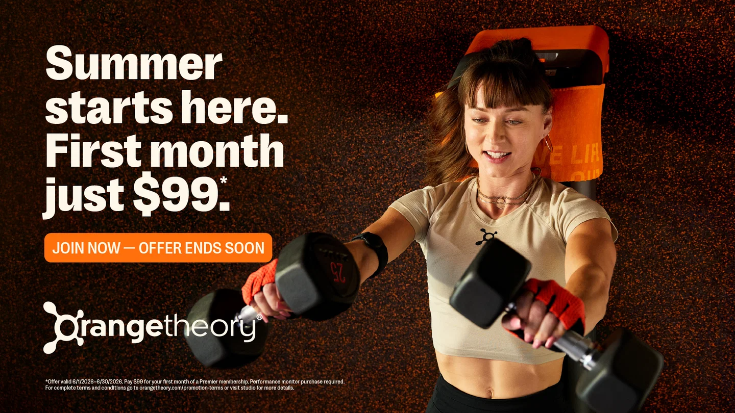 Need a summer reset? Orangetheory is offering unlimited classes for $99