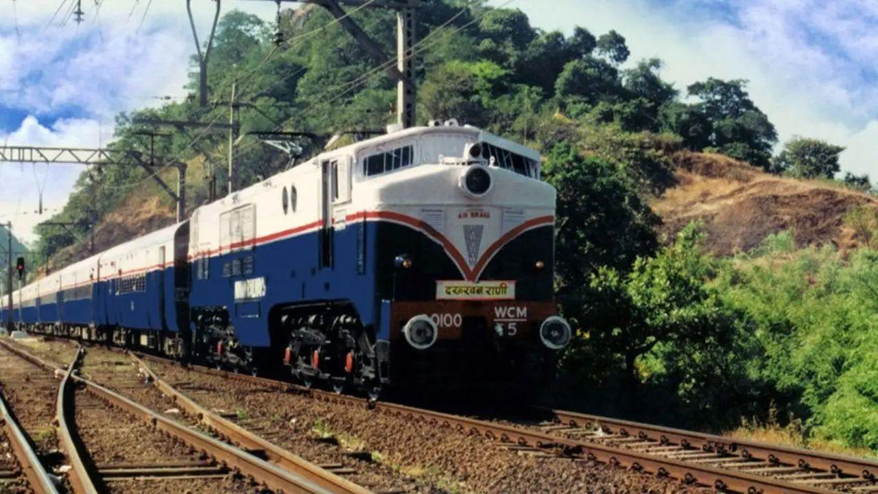 In photos Central Railway celebrates 96 years of the iconic Deccan ...