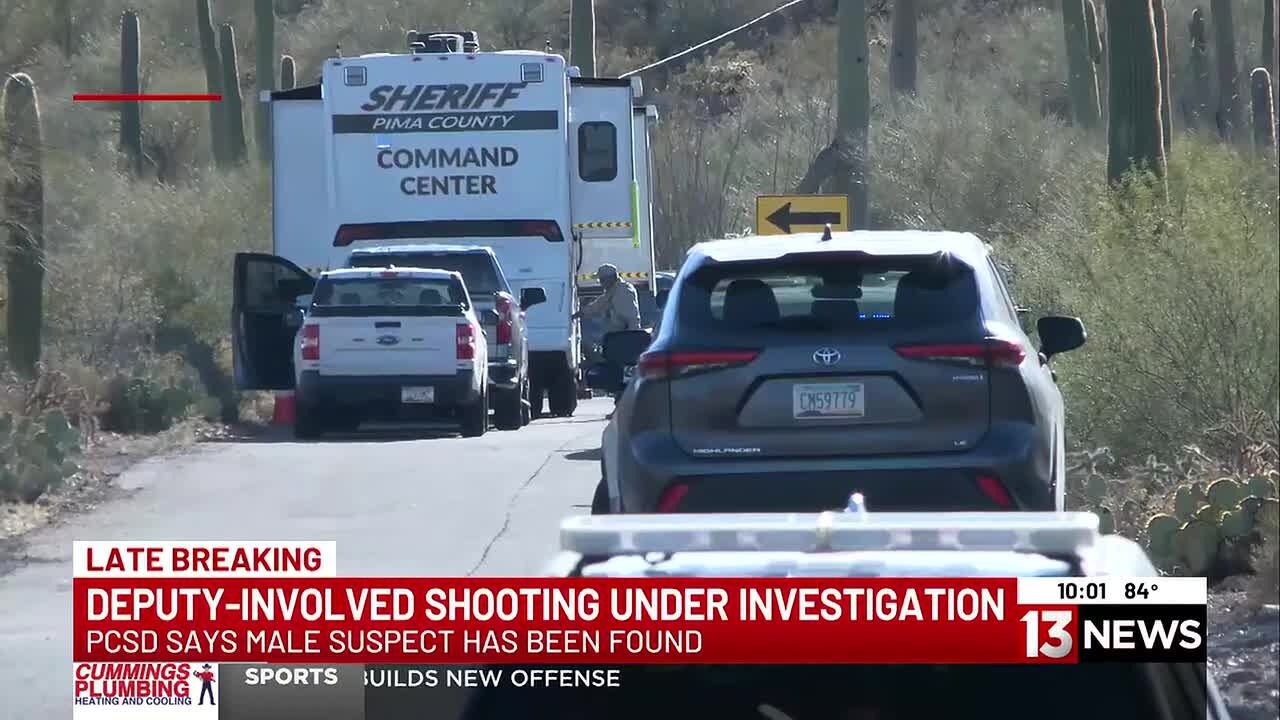 Suspect arrested in Pima County deputy-involved shooting