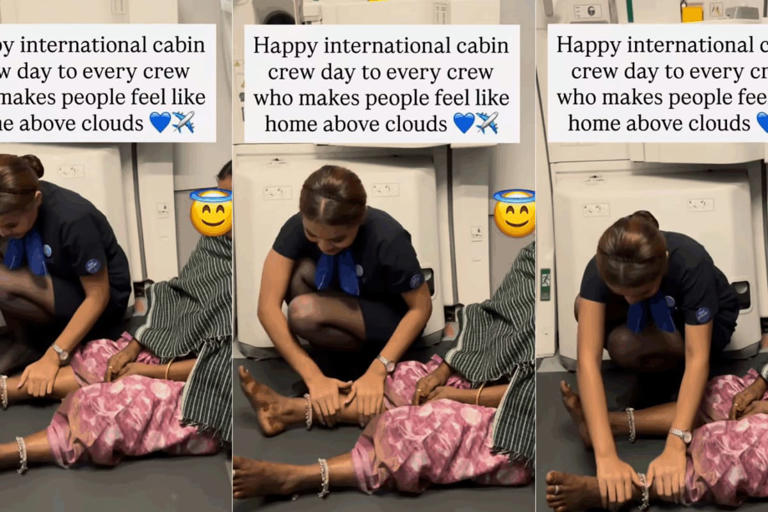‘Cabin crew are servants’? Viral clip proves they’re angels of the sky ...