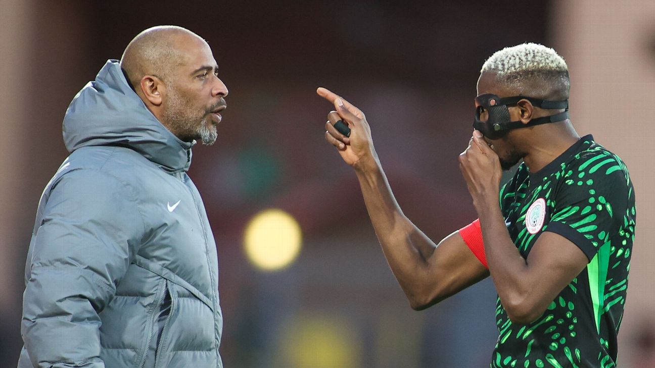 Victor Osimhen says to disregard Nigeria coach Eric Chelle's statement ...