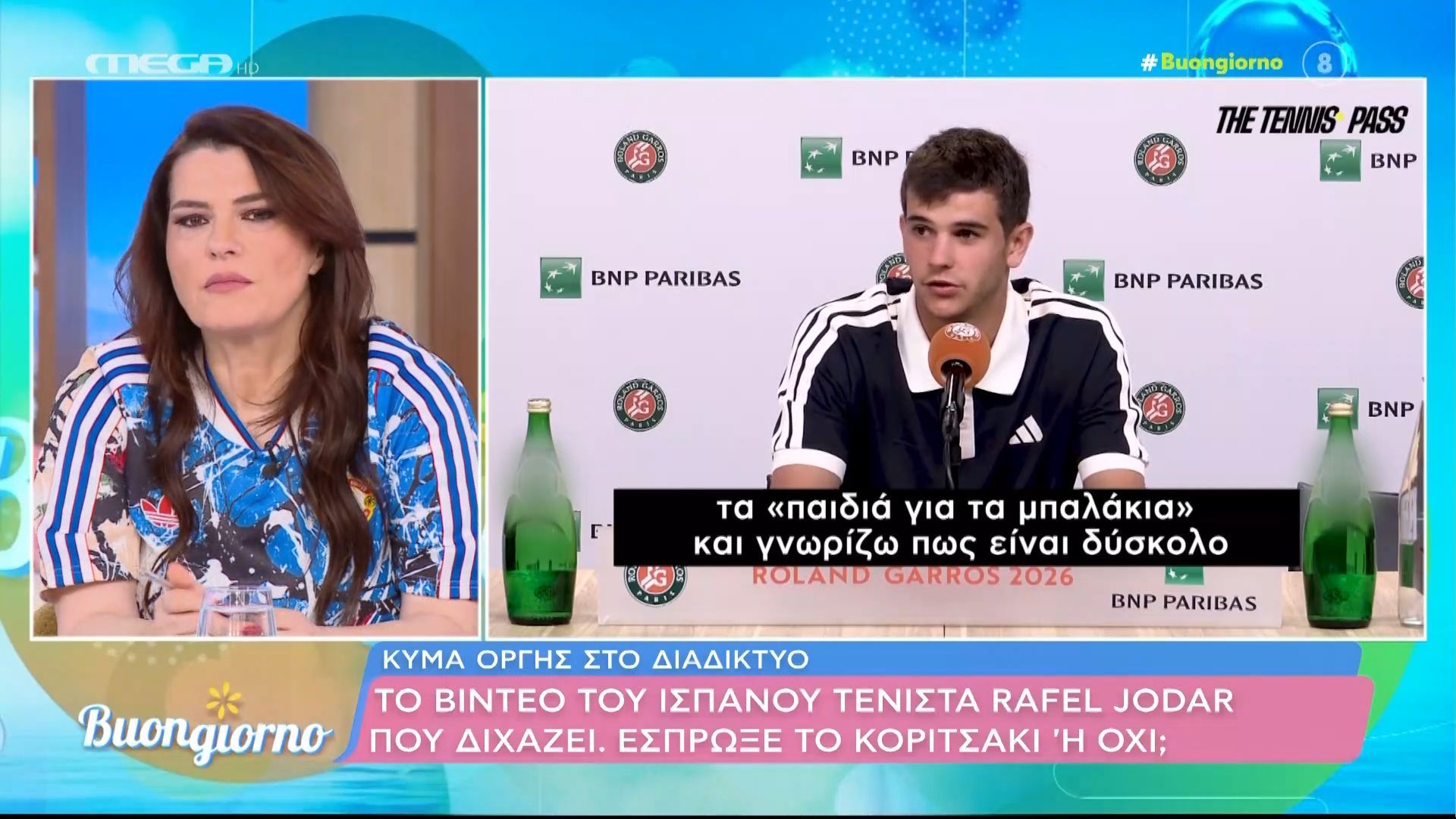 R Jodar: Το βίντεο του Ισπανού τενίστα που διχάζει - Έσπρωξε το ...