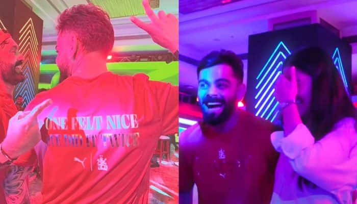 Watch: Virat Kohli, Anushka Sharma's dance celebration after RCB's IPL ...