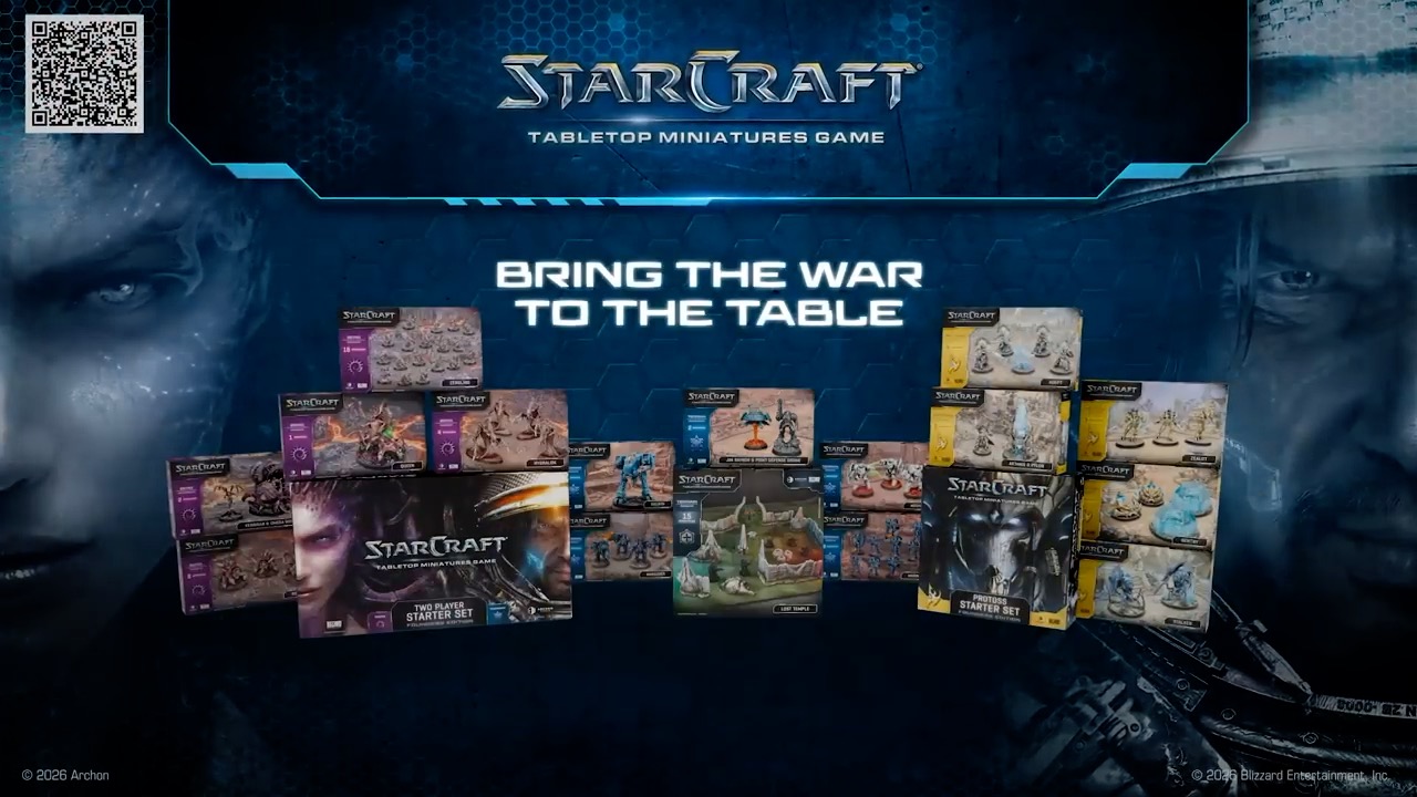 StarCraft tabletop miniatures game official trailer