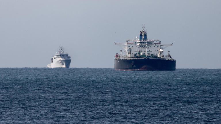 France and allies intercept sanctioned Russian oil tanker in Atlantic