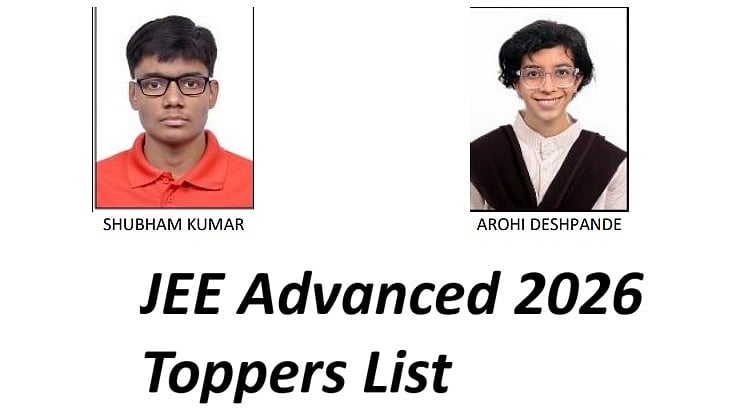 JEE Advanced 2026 toppers list with marks, zone released; check top 10 ...