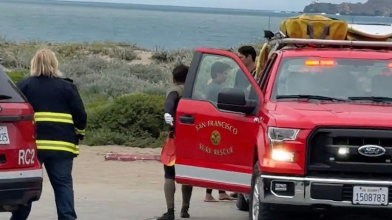 ‘Sneaker wave’ sucks California fisherman from shore out to sea