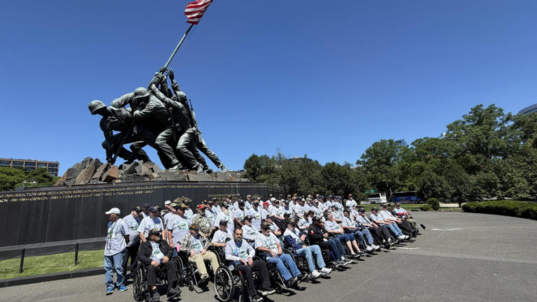 84 Miami Valley veterans return home after first Honor Flight of the year